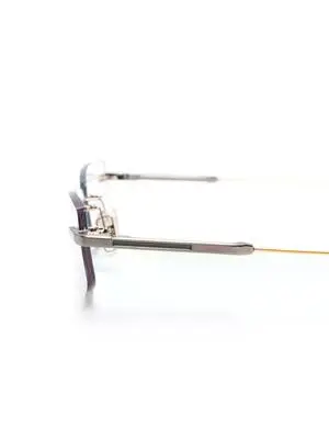 Dita Trysim Eyeglasses - Silver