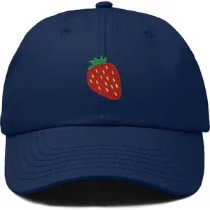 DALIX Strawberry Cap - Navy Blue