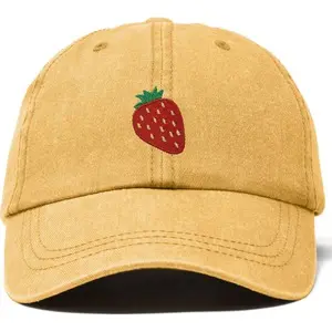 DALIX Strawberry Cap - Washed Gold
