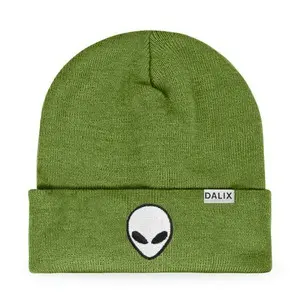 DALIX Dalix Alien Beanie Olive