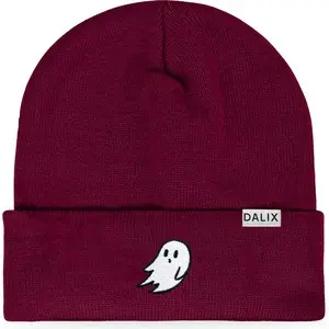 DALIX Dalix Ghost Beanie Maroon