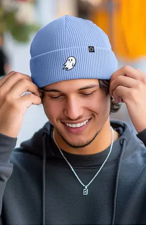DALIX Ghost Beanie - Periwinkle