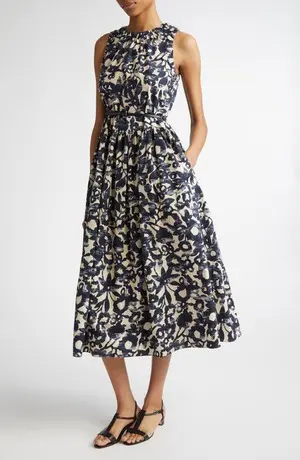Max Mara Marlena Printed Cotton Dress