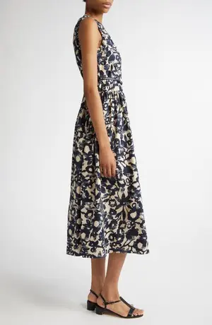 Max Mara Marlena Printed Cotton Dress