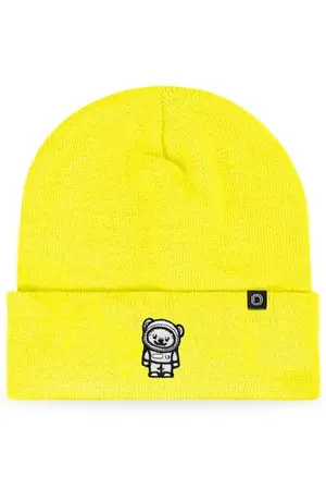 DALIX Ice Bear Beanie - Neon Yellow