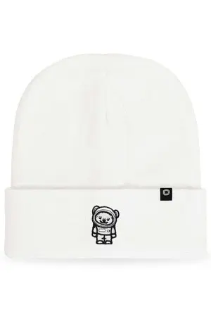 DALIX Ice Bear Beanie - White