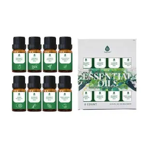 PURSONIC 100% Pure Natural Essence Essential Oils Collection Aromatherapy At Its Finest - Green