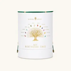 KARMA AND LUCK Feng Shui Crystal Tree Of Life December Birthstone Soulful Existence - Turquoise