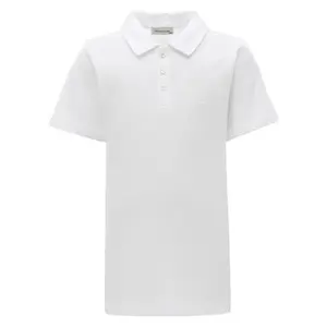 MOUSTACHE Solid Polo Shirt - White