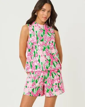 LILLY PULITZER 5' Bal Harbour Short - Putting Green Hannah Engineered