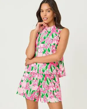 LILLY PULITZER 5' Bal Harbour Short - Putting Green Hannah Engineered