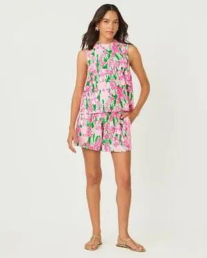 LILLY PULITZER 5' Bal Harbour Short - Putting Green Hannah Engineered