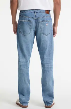 Guess G16 Relaxed Straight Leg Jeans - Light Blue