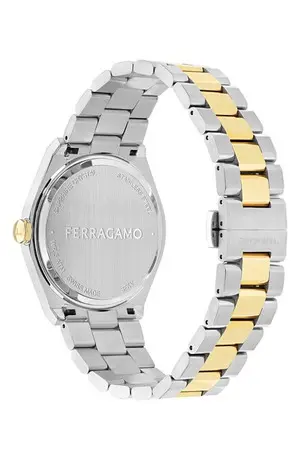 FERRAGAMO Vega Two-tone Bracelet Watch - Two Tone
