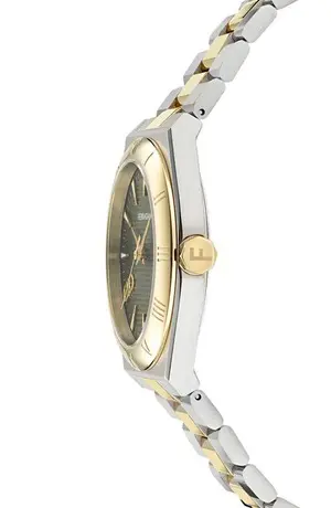 FERRAGAMO Vega Two-tone Bracelet Watch - Two Tone