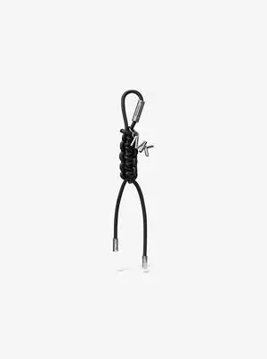 Michael Kors Braided Cord Bag Charm - Black