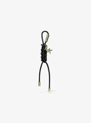 Michael Kors Braided Cord Bag Charm - Black