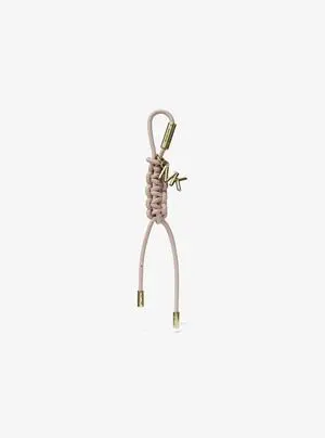 Michael Kors Braided Cord Bag Charm - Pink