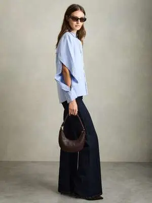 REISS Ali Lyocell-blend Shirt