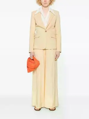 Patrizia Pepe Logo-plaque Palazzo Trousers