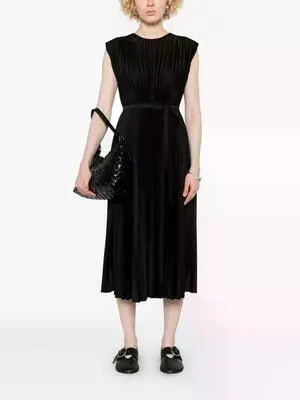 JOSEPH Volta Midi Dress - Black