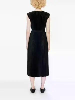 JOSEPH Volta Midi Dress - Black