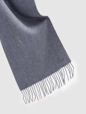 REISS Picton Wool And Cashmere Scarf