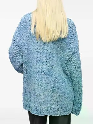 GANNI Speckle-knit Cardigan