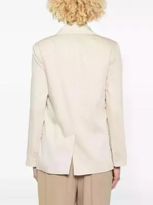 JOSEPH Jaden Double-breasted Blazer - Neutrals