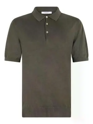 Boglioli Cotton Polo Shirt - Brown