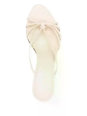 AeydĒ 50mm Leather Sandals - Neutrals