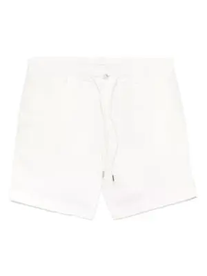 BOSS Drawstring-waistband Shorts - White