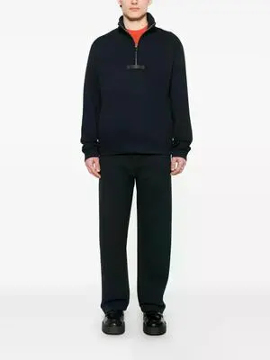 Emporio Armani Waffle-knit Trousers