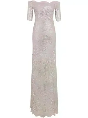 Rabanne Off-shoulder Dress - Pink