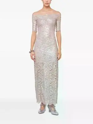 Rabanne Off-shoulder Dress - Pink