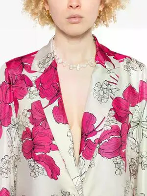 P.a.r.o.s.h Silk Coat - Pink