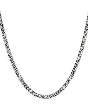 John Hardy Sterling Curb Chain Necklace - Silver