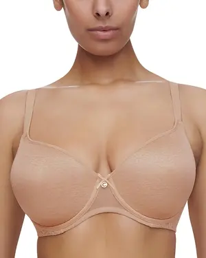 Chantelle Norah Full Coverage Spacer T-shirt Bra - Nude Blush