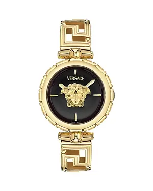 Versace Medusa Jewel Watch - Black/gold