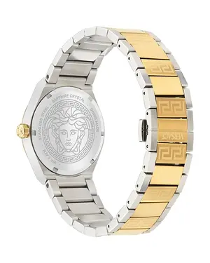 Versace V-auria Bracelet Watch 39mm - Two Tone
