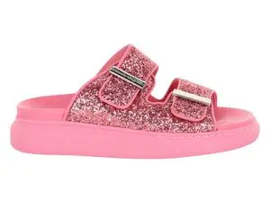 Alexander McQueen Glitter Hybrid Sandals