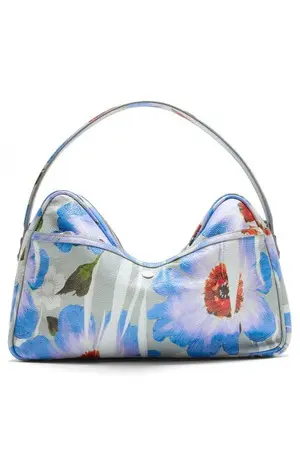 Acne Studios Medium Camero Leather Shoulder Bag - Blue