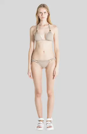 SAUIPE Nina Classic Bikini Bottom - Camel