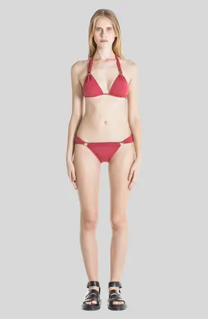 SAUIPE Nina Classic Bikini Bottom - Terracotta