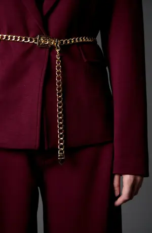 BLUE REVIVAL Taylor Belted Blazer