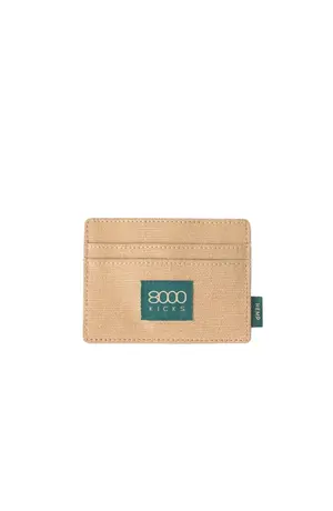 8000KICKS Skinny Hemp Wallet Beige