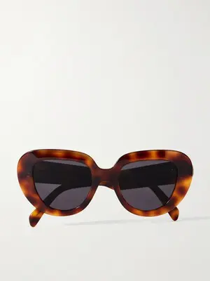 Celine Oversized Butterfly-frame Sunglasses - Tortoiseshell