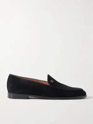GIANVITO ROSSI Suede Loafers