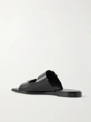 AeydĒ Tonya Buckled Leather Sandals