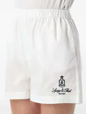 SPORTY & RICH Cotton Shorts